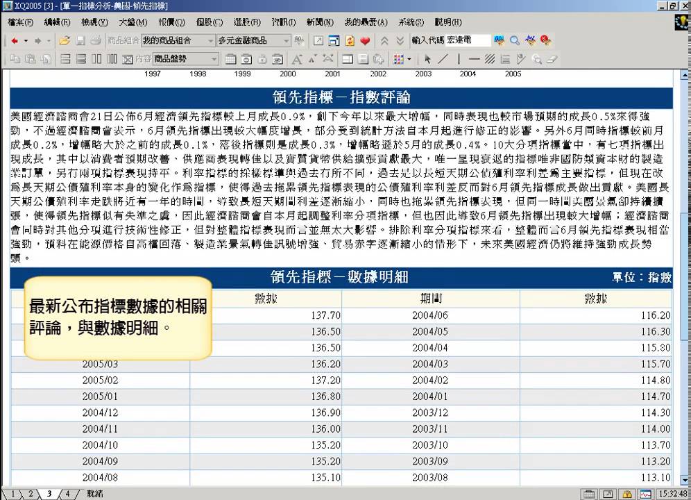 XQ功能教學 - 經濟指標大搜查_MoneyDJ影音 - YouTube