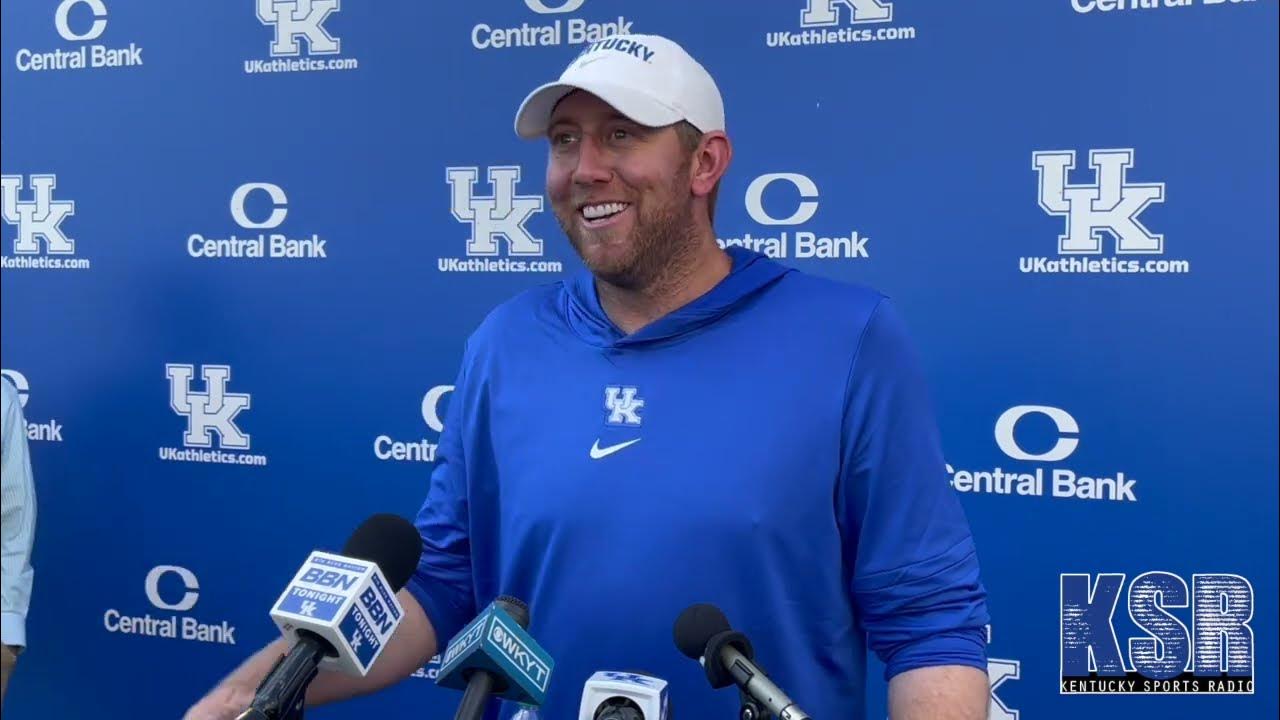 Liam Coen talks his return to practice, Kentucky offense prepares for Akron - YouTube