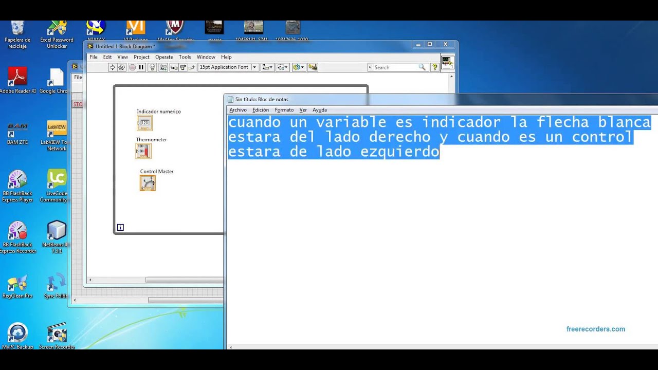 Labview control de limite tutorial - YouTube