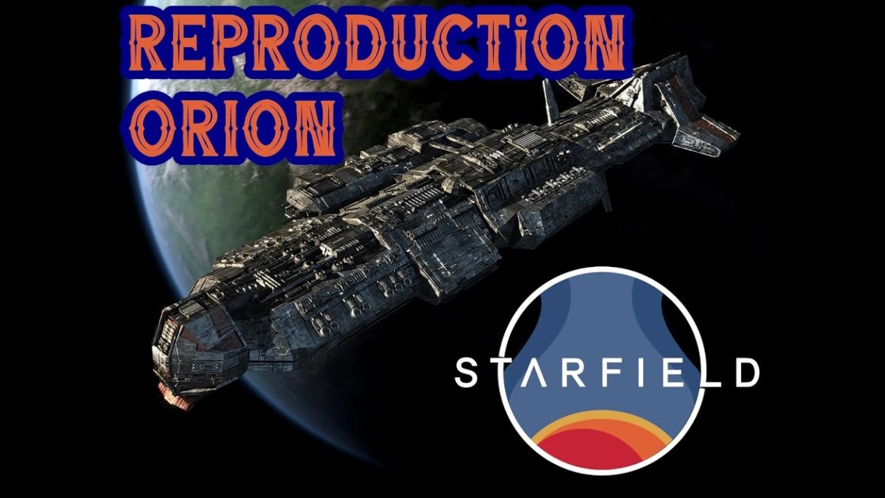 [STARFIELD] l'ORION 🛸Stargate Atlantis 🛸Reproduction Vaisseau🚀 - YouTube