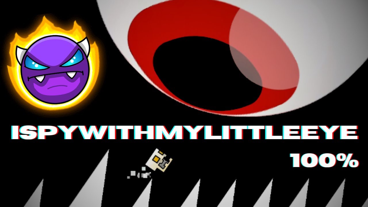 Geometry Dash | iSpyWithMyLittleEye - 100% (Easy Demon) - YouTube