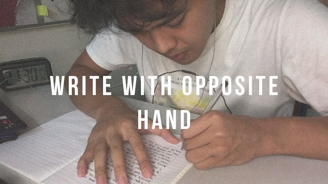 Learning To Write With My Non Dominant Hand YouTube learning-to-write-with-my-non-dominant-hand-youtube