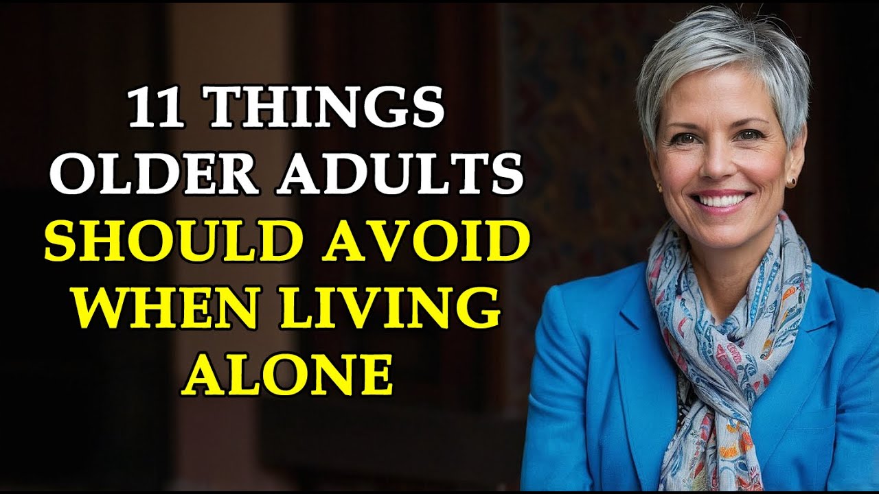 11 Things Older Adults Should Avoid When Living Alone | Wisdom from ...