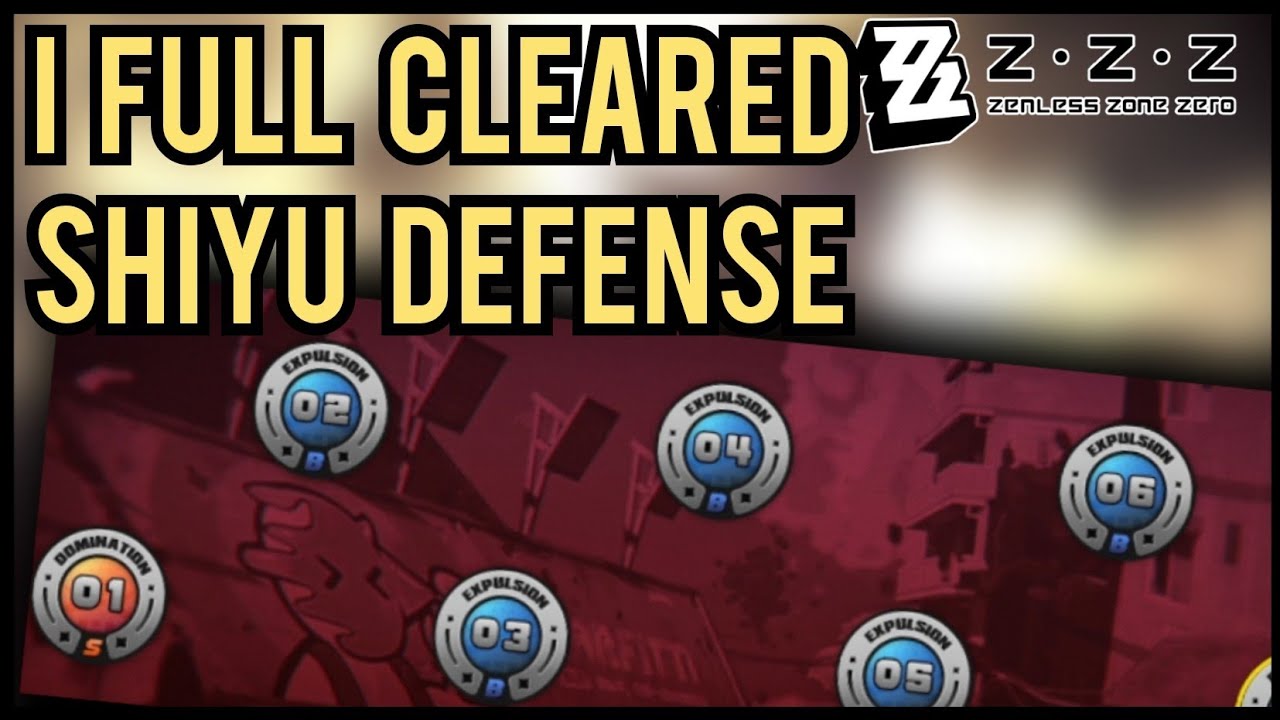 I FULL CLEARED Shiyu Defense in Zenless Zone Zero - YouTube