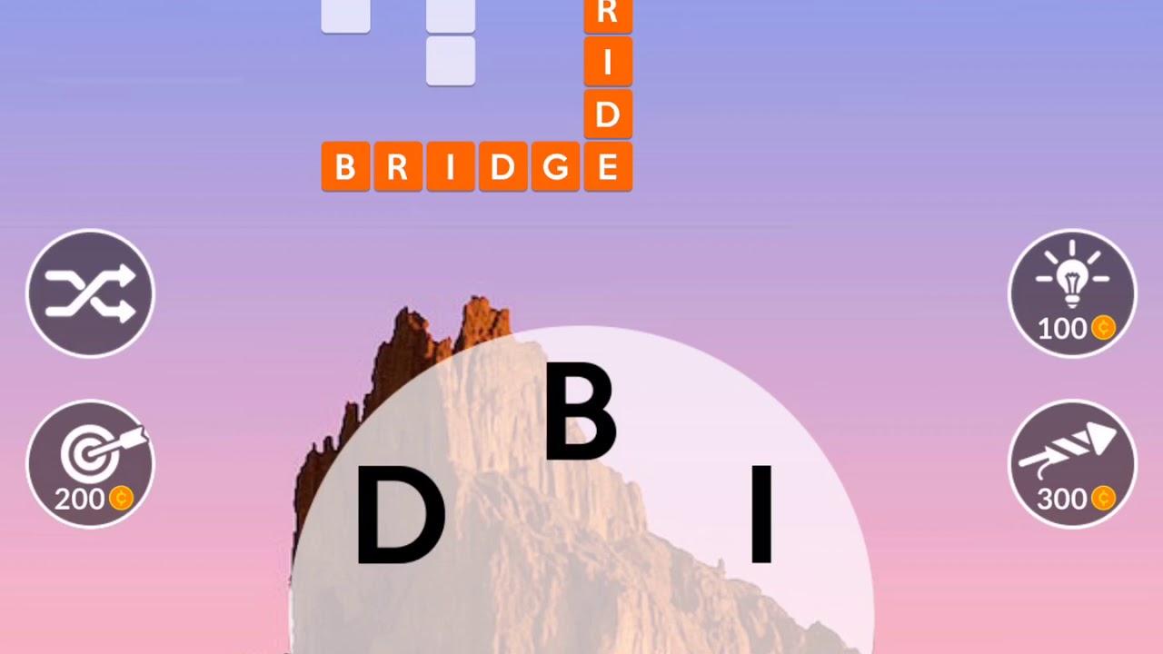 Wordscapes Level 725 Answers - YouTube