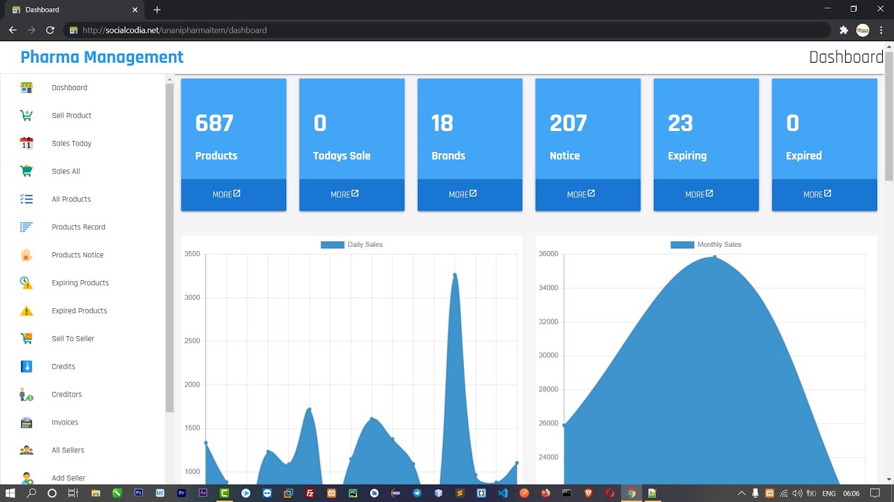Medical Management System | Pharmacy Management | Full Setup ...