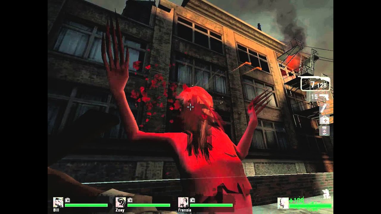 L4D - Witch skeet on expert difficulty - YouTube