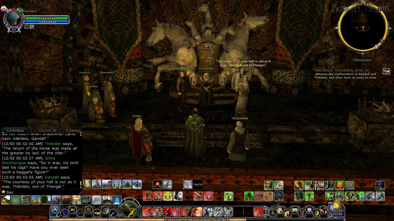 LOTRO - Theoden, Son of Thengel - YouTube