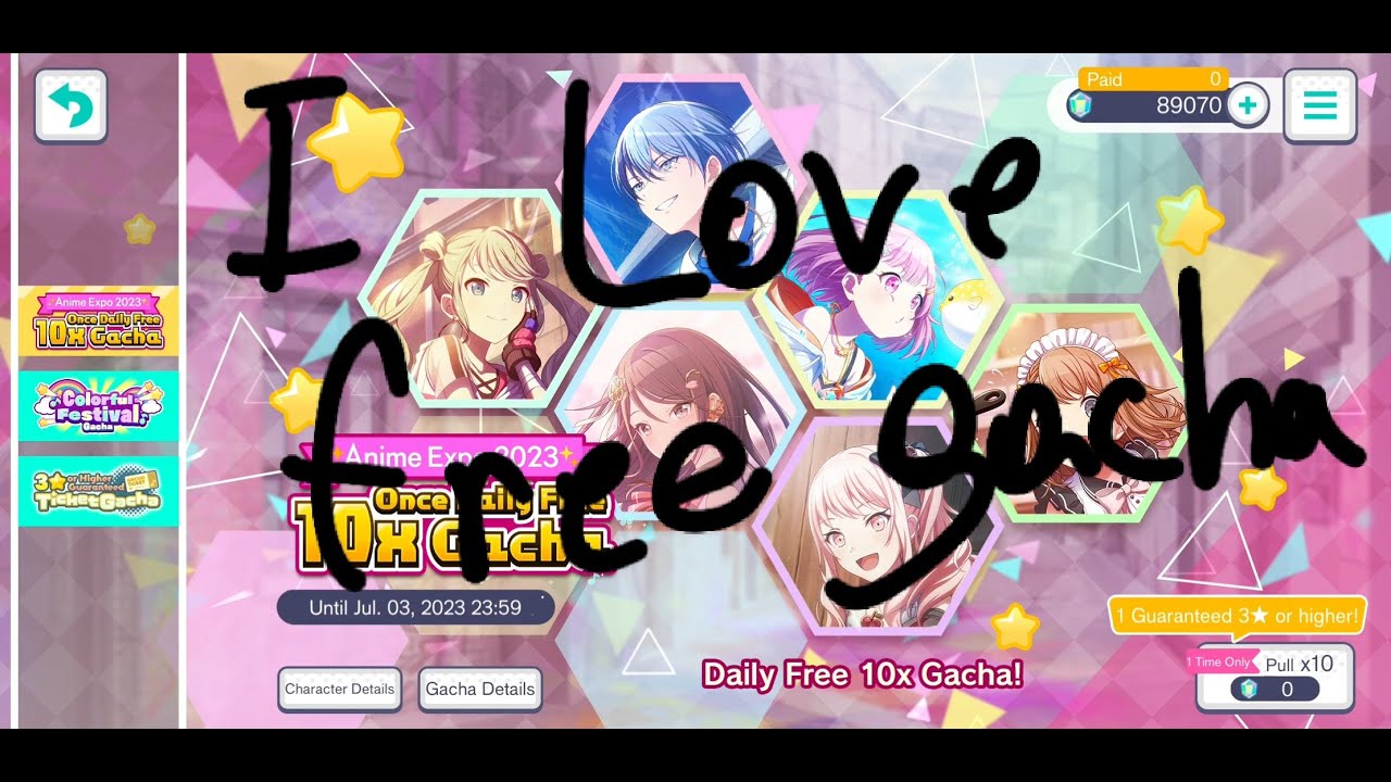 [Project sekai] I pull 4 days free gacha - YouTube