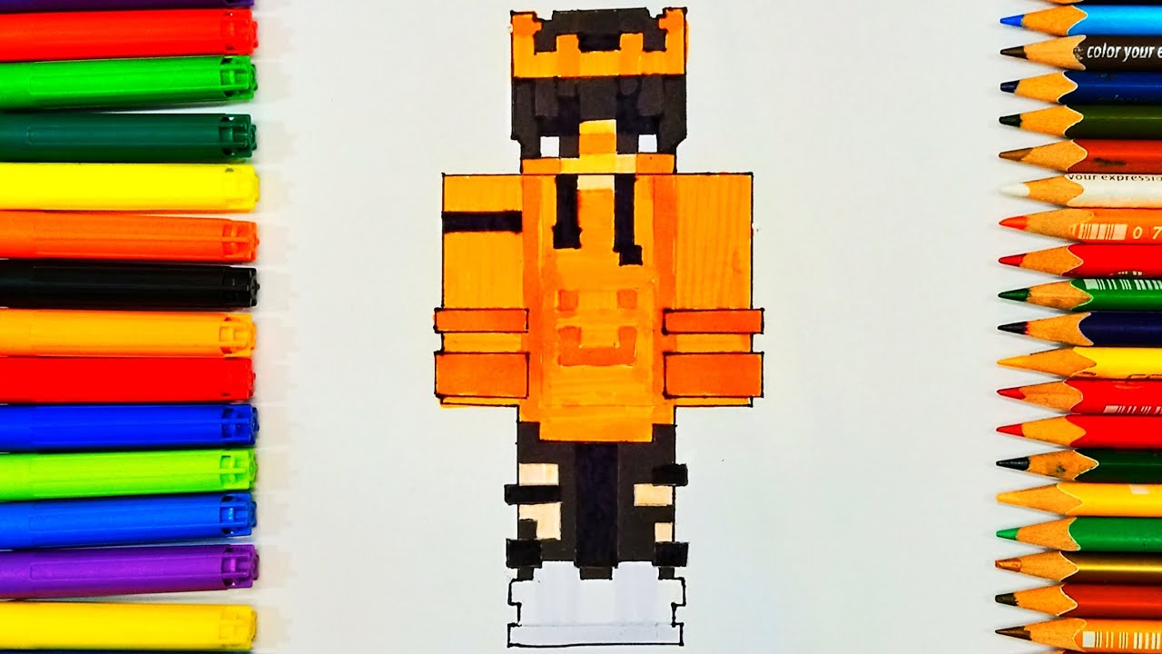 Darkweb Gamer🔥 Minecraft Skin Drawing 😍 | - YouTube