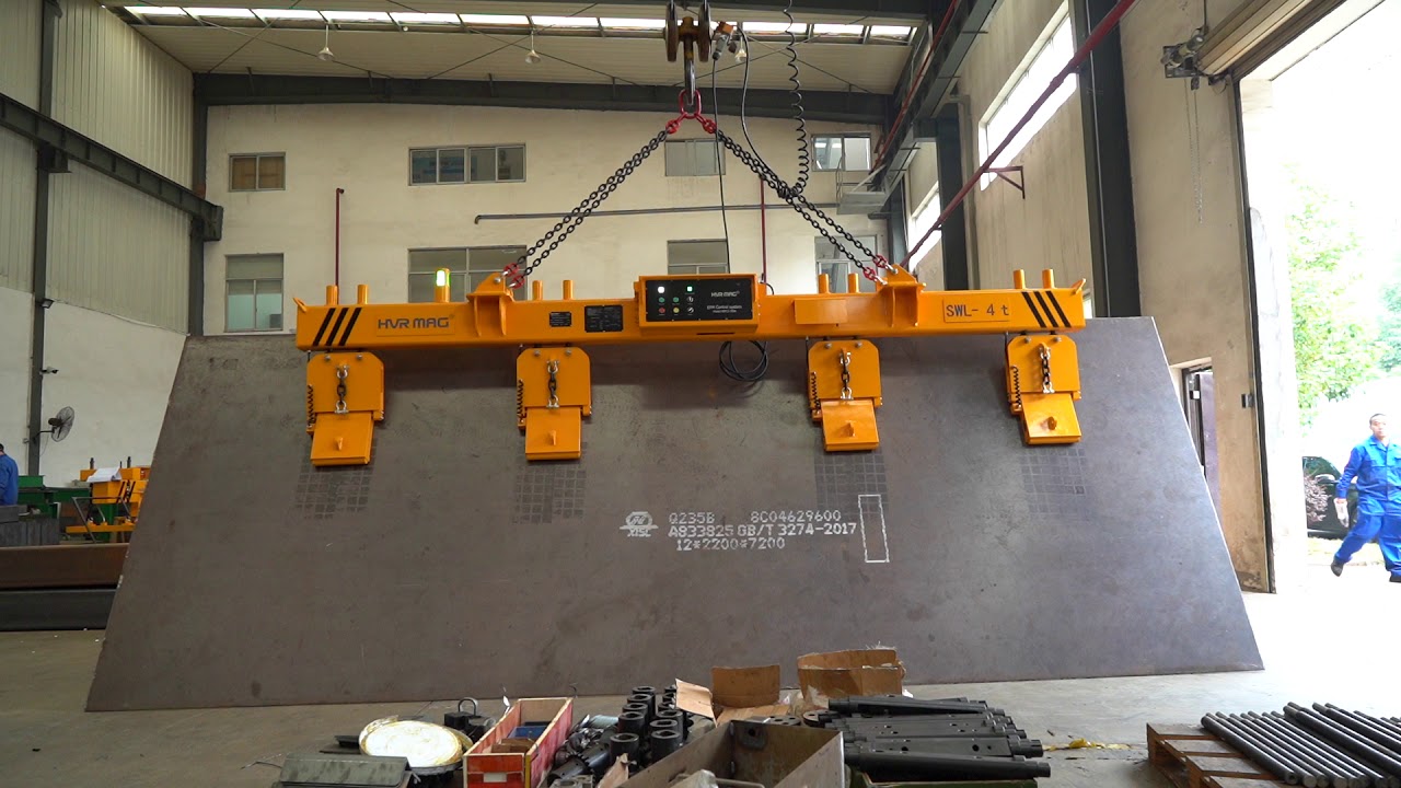 Vertical Steel Plate Lifter Lifting Clamps - Lifting Magnets ...