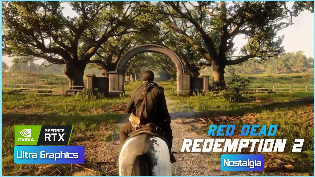 Red Dead Redemption 2 - Relaxing Walk Across Beautiful Place | RDR2 rtx ...