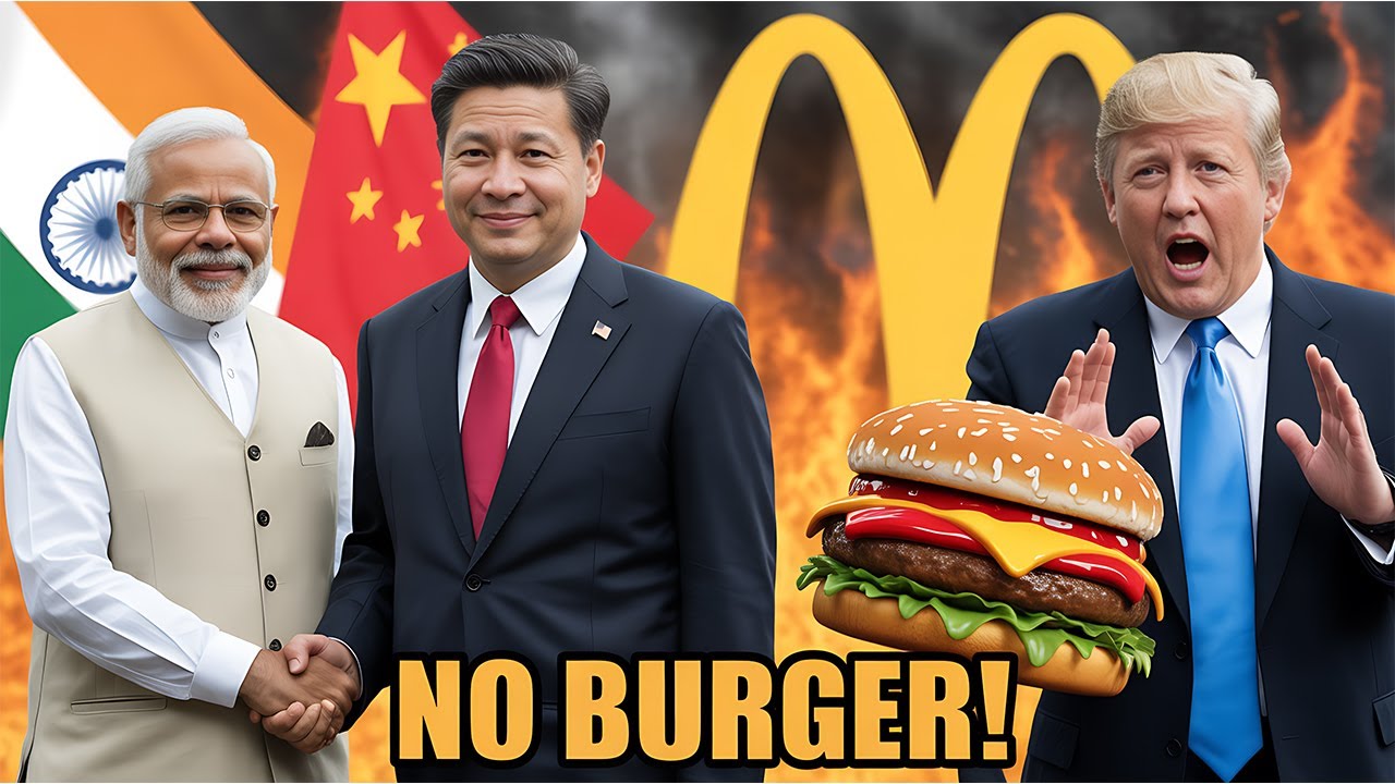 MCDONALD'S COLLAPSE: India & China Introduce 300% Tariffs on US Burgers - YouTube