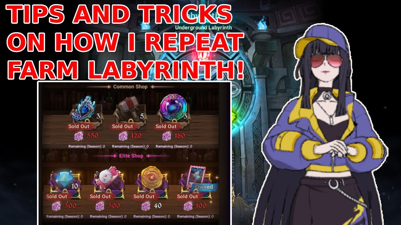 MY GUIDE TO FARMING NEW SHIELD HERO RERUN LABYRINTH - The Seven Deadly ...