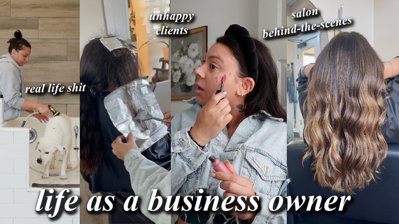 How I deal with unhappy clients, salon behind-the-scenes, regular life ...