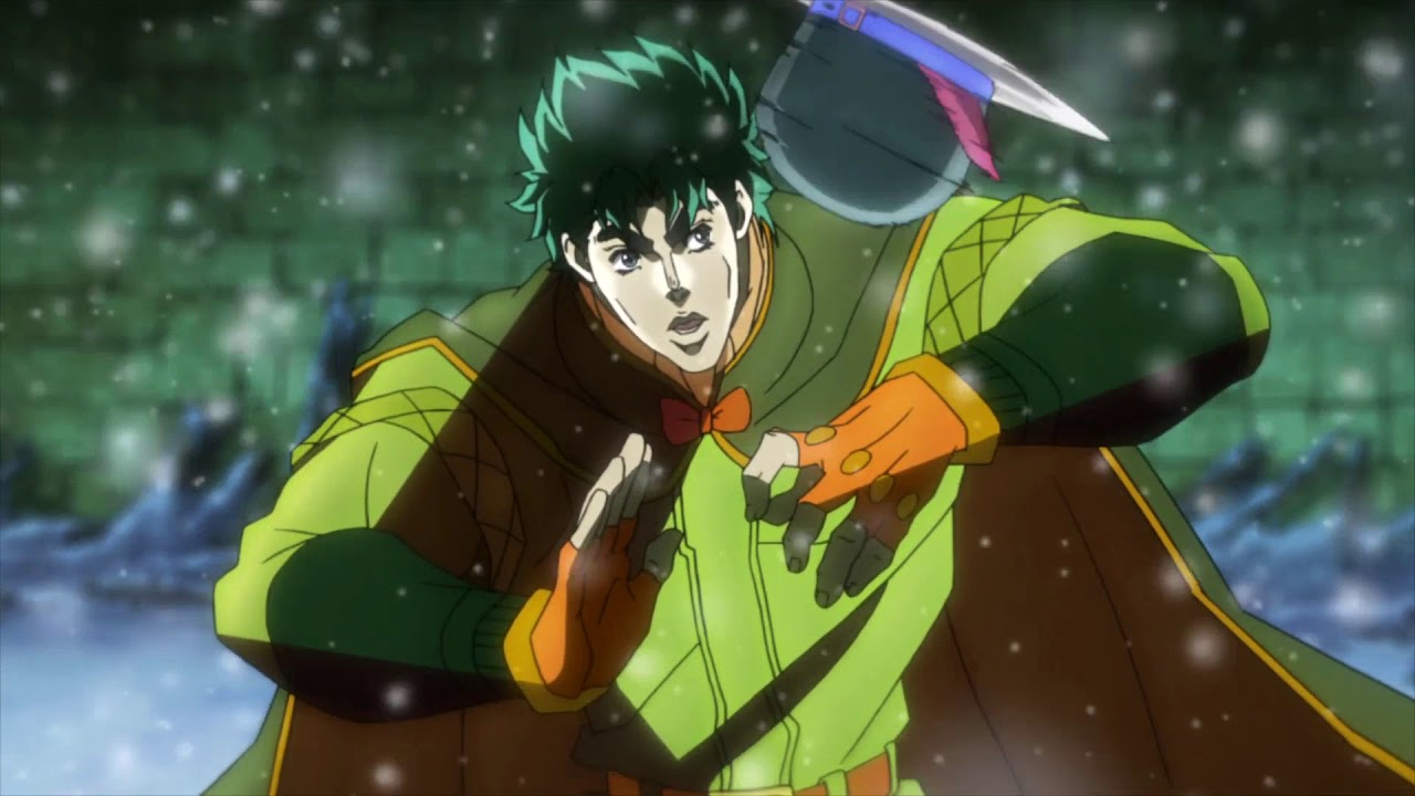 JJBA Phantom Blood - A letter from the past - Animation Highlights ...