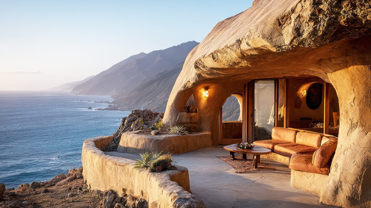 Eco-Friendly Cave Houses: Sustainable Design for the Future! - YouTube