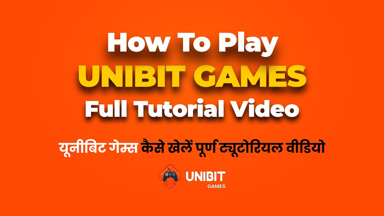 HOW TO PLAY UNIBIT GAMES FULL TUTORIAL | PLAY GAMES AND WIN UPTO 10 ...
