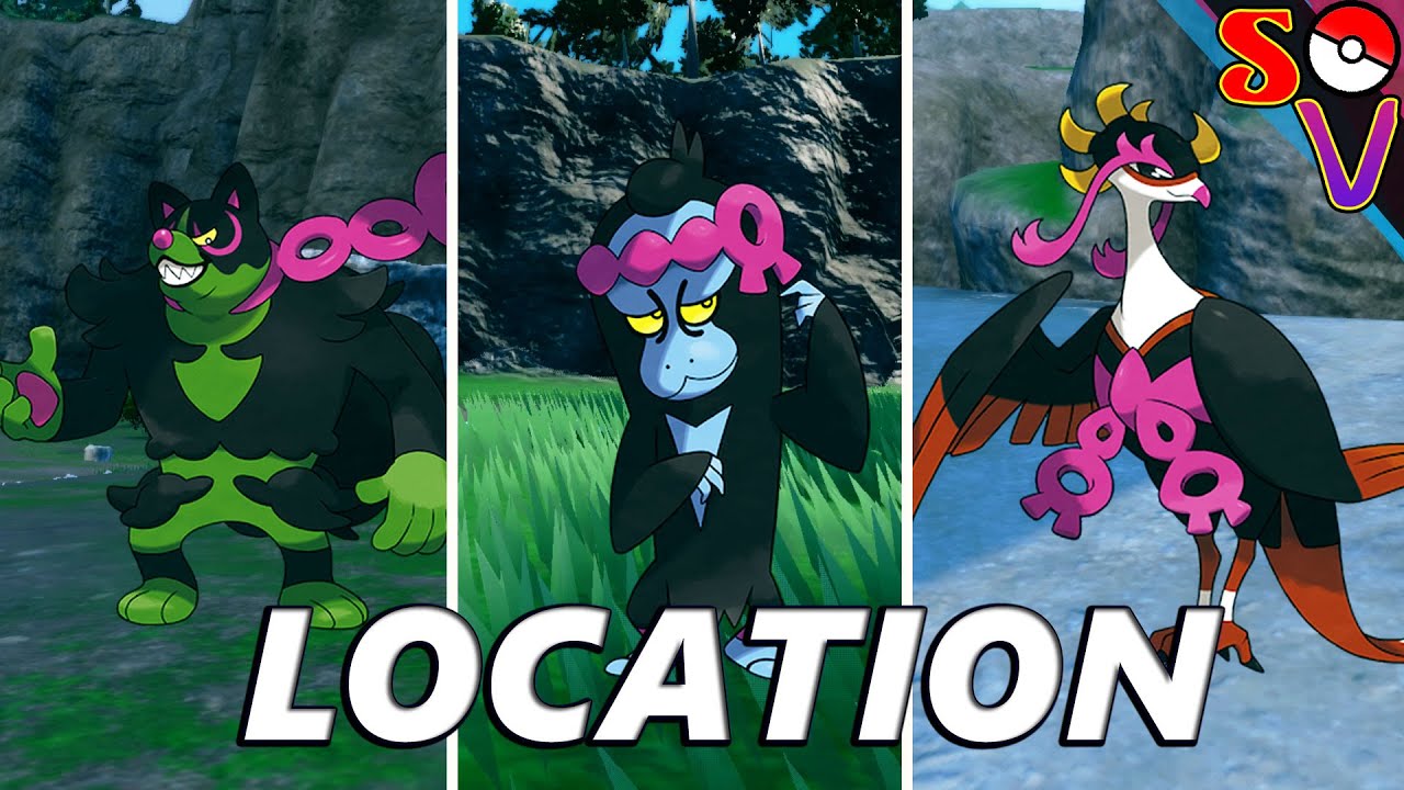 How to Catch Monkidori, Okidogi, and Fezandipiti in Pokemon Scarlet and ...