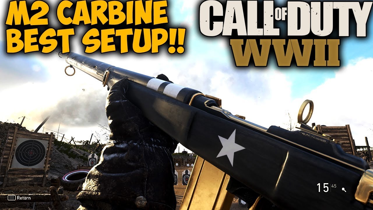 COD WW2 "M2 Carbine" V2 Rocket With Best Class Setup!! - YouTube