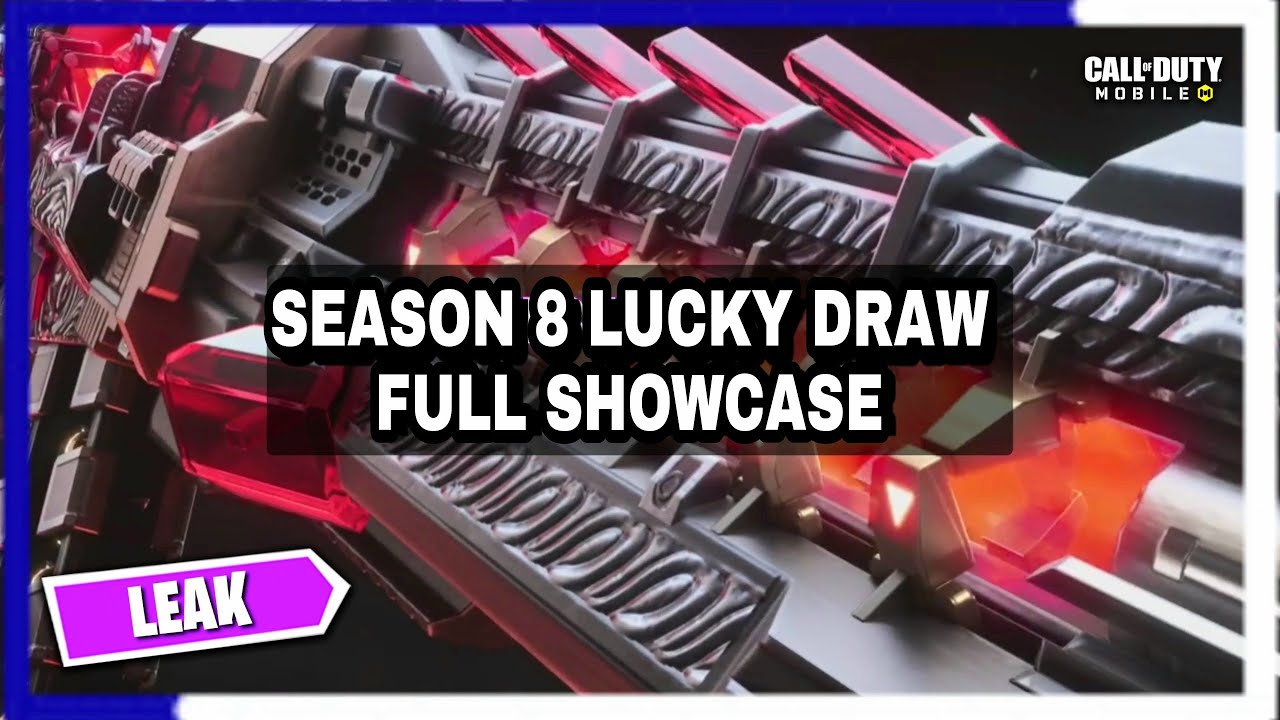 ALL NEW LUCKY DRAWS FULL SHOWCASE | CODM SEASON 8 LEAKS - YouTube