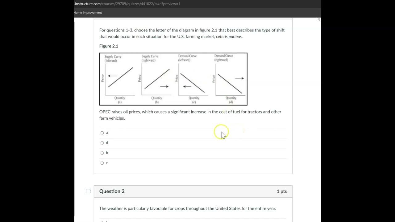 Quiz 1 (supply and demand) - YouTube