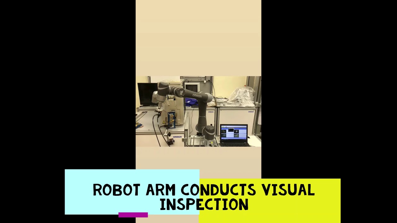 Industrial Robot Arm Inspection - YouTube