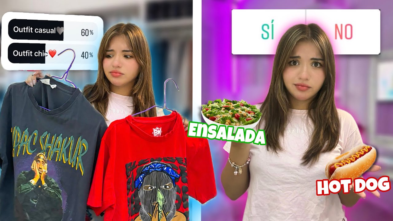 MIS SEGUIDORES DECIDEN MI DÍA😰 | Mya Boek - YouTube