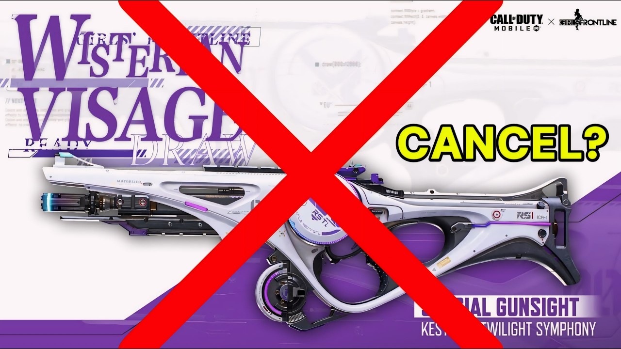 GIRLS' FRONTLINE CANCELED ON GLOBAL - COD MOBILE - YouTube