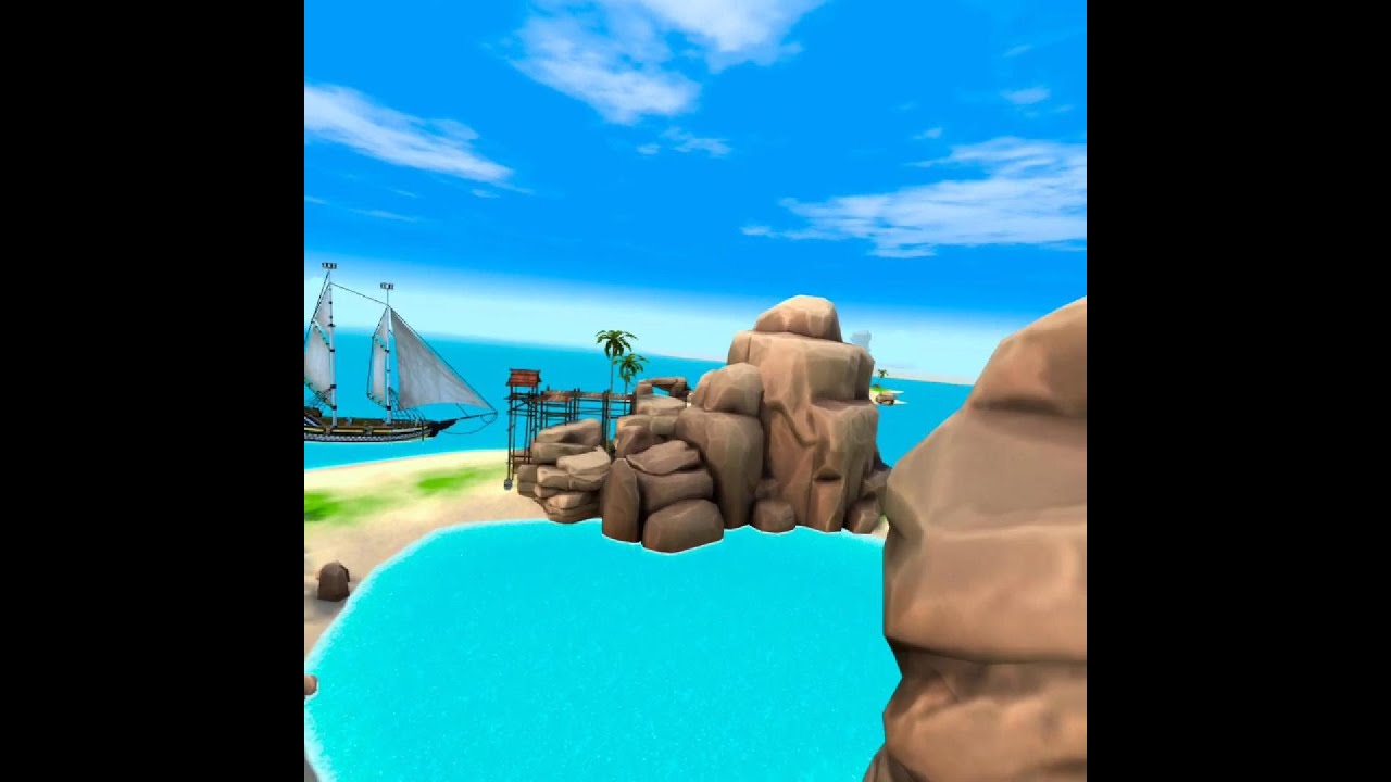 Doing 3 silver skulls in sail VR - YouTube