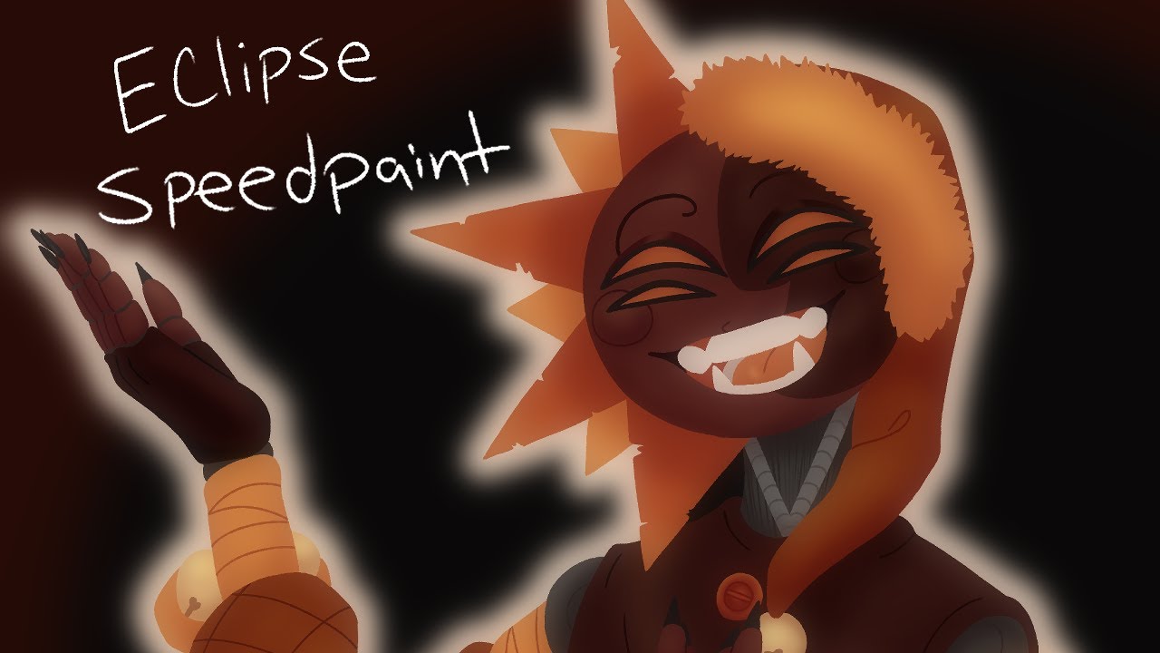 fnaf eclipse speed paint - YouTube