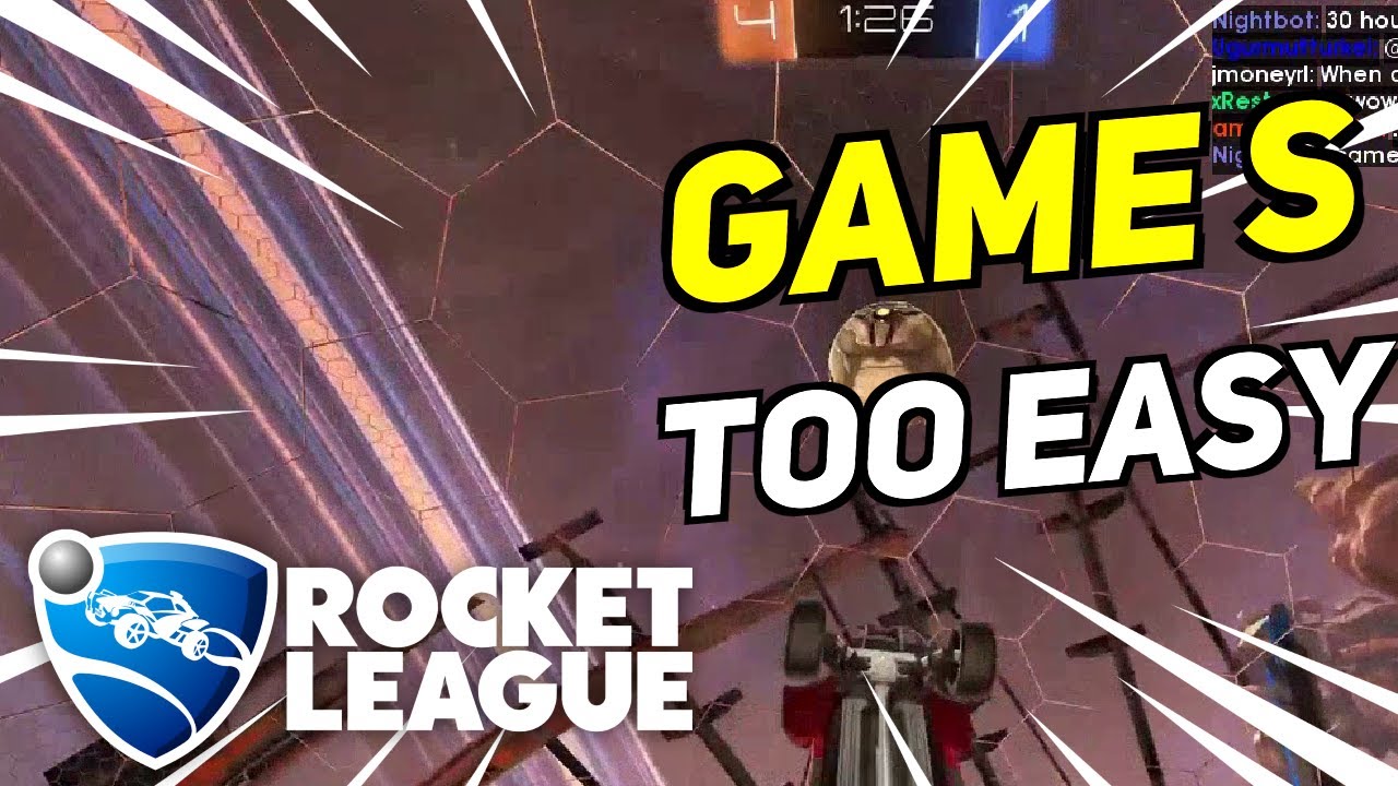 Daily Rocket League Highlights: THE GAME'S TOO EASY - YouTube