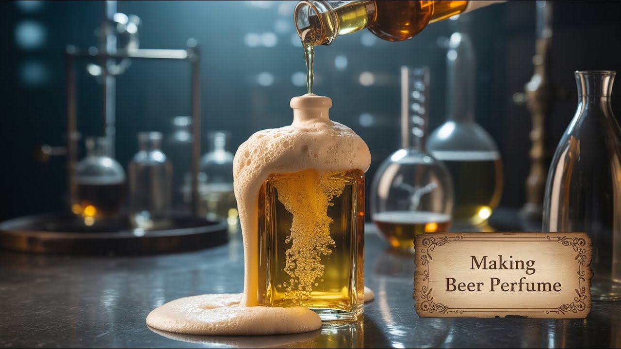 Creating BEER perfume with a structure of Versace Dylan Blue? - YouTube