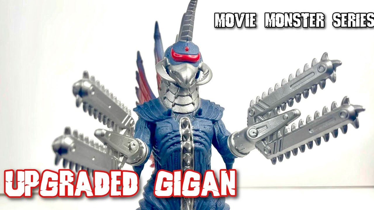 Upgraded Gigan! Movie Monster Series toy review - YouTube