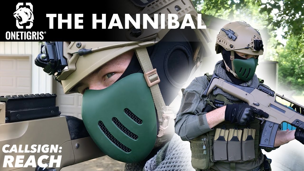 The HANNIBAL Airsoft Mask // Callsign: Reach Reviews New OneTigris ...