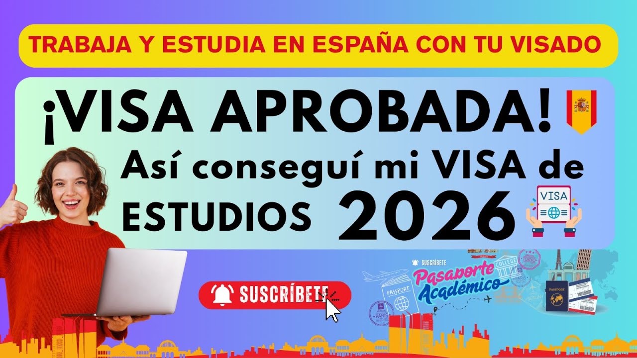 🔥Guía paso a paso 2026: VISADO de estudios a España desde Perú - YouTube