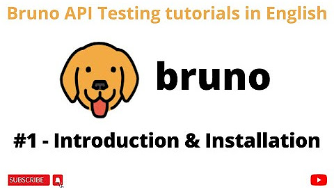 Bruno - REST API Testing in English | API Testing Tutorials for ...
