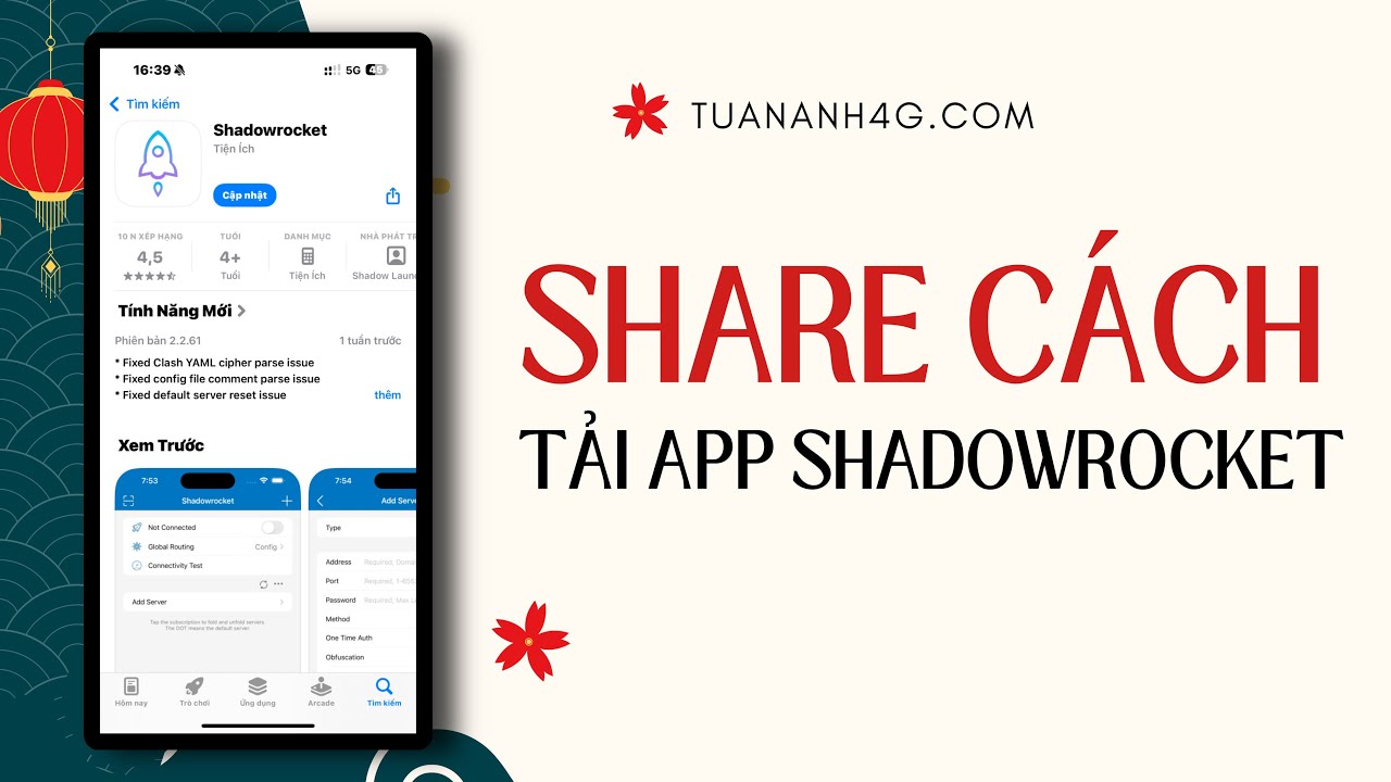 Chia sẻ cách lấy ID tải app Shadowrocket miễn phí | Hướng dẫn cách đăng nhập App Store trên IOs ...