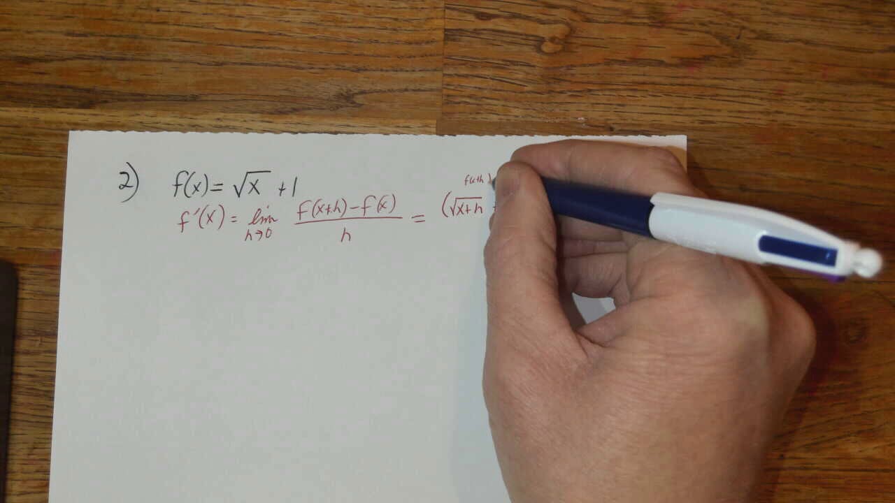 05/06/2020 Pre-Calculus; Derivatives of Functions (Definitions, Ex1 ...