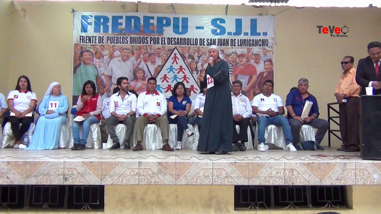 BERTHA PADILLA #22 FREPAP - USTED DECIDE - YouTube