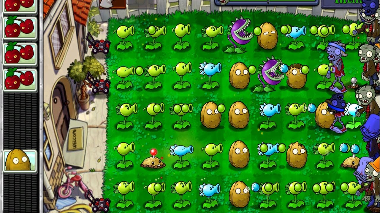 Plan vs Zombies Bonus Zone - YouTube