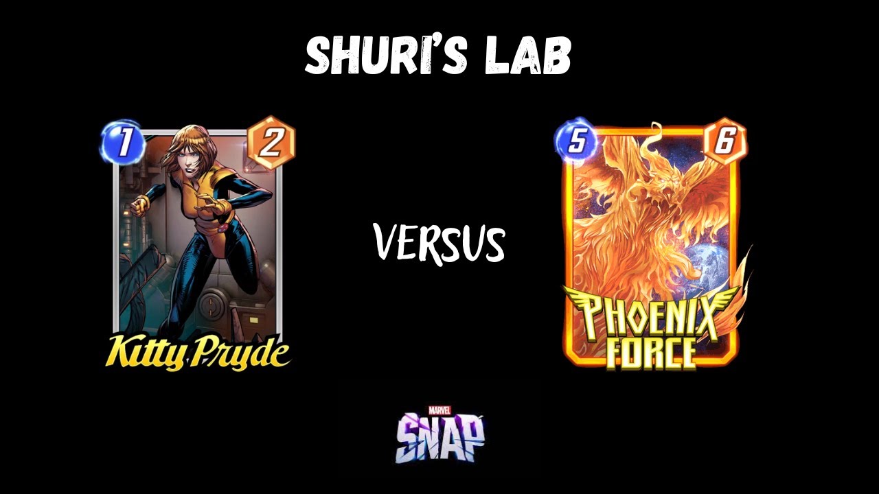 Marvel Snap Kitty Pryde v Phoenix Force at Shuri's Lab - YouTube