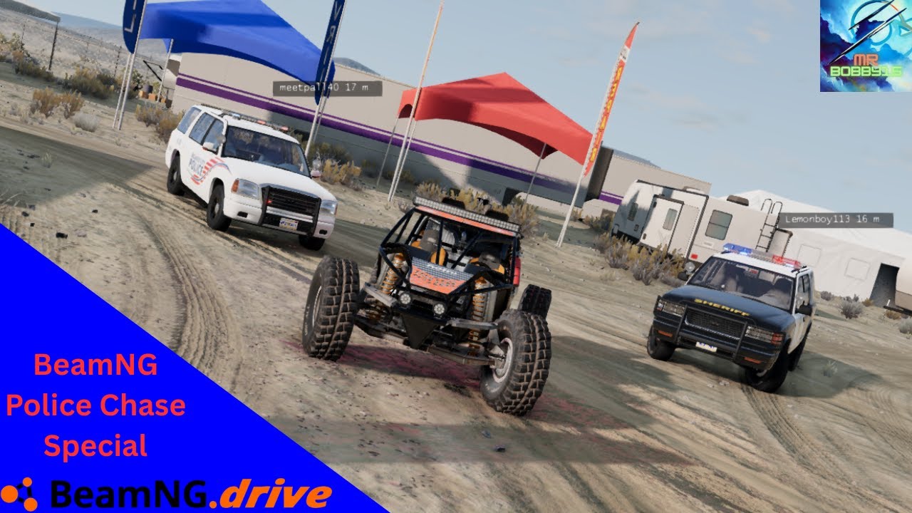 Playing Some BeamNG Police Chase 2v1 (Special Episode) - YouTube