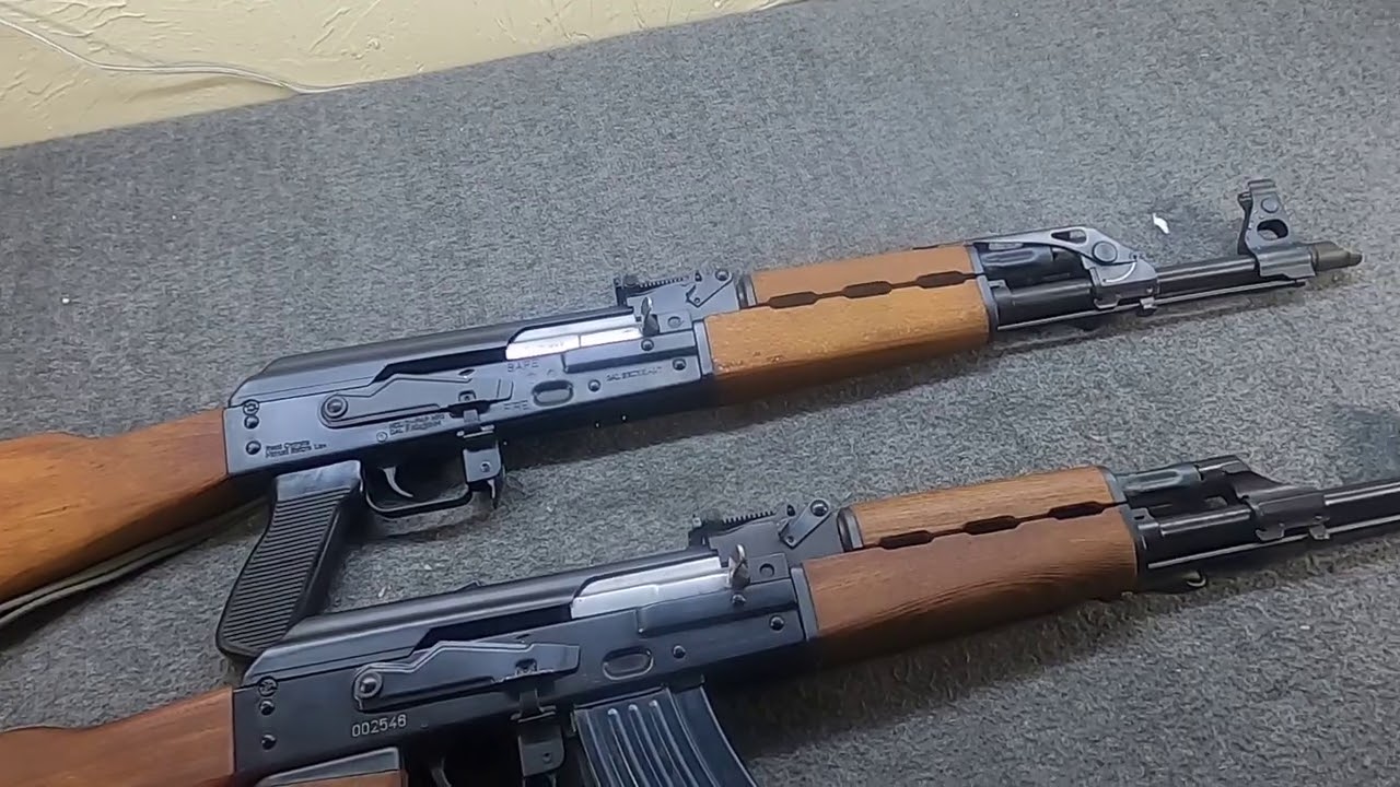 Comparing Preban Mitchell Yugoslavian AK47 To Current Serbian Zastava ...