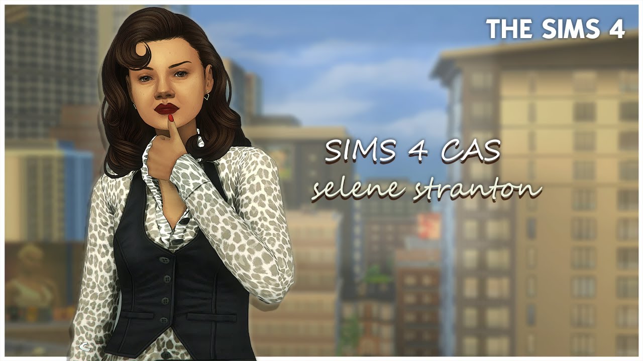 The Sims 4 | cas lookbook + cc links - YouTube