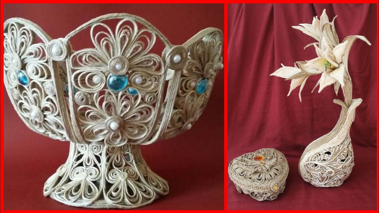 Latest roop craft decoration unique craft decor ideas - YouTube