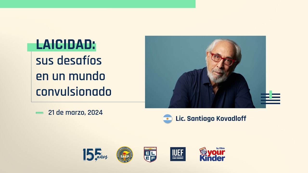 Conferencia: "LAICIDAD: sus desafíos en un mundo convulsionado" - YouTube