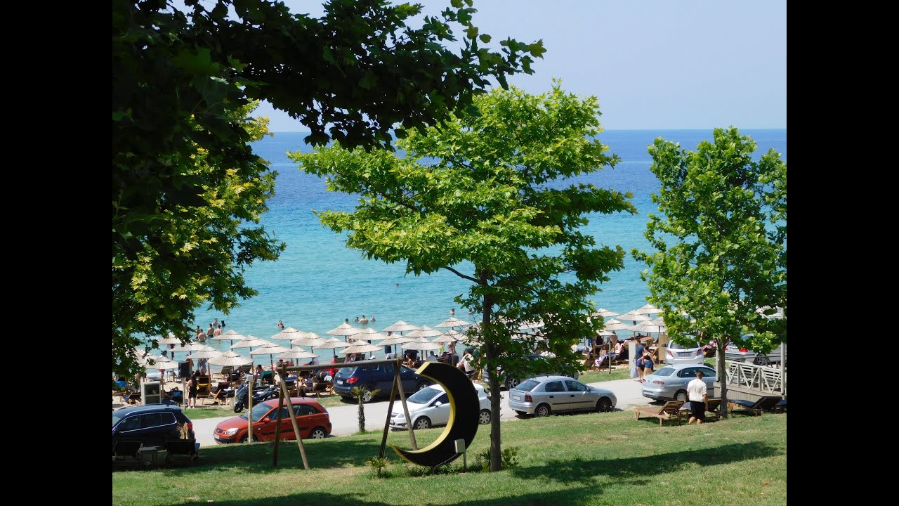 GEOPONIKA & MYKONIATIKA BEACHES - KALIKRATIA - CHALKIDIKI - YouTube