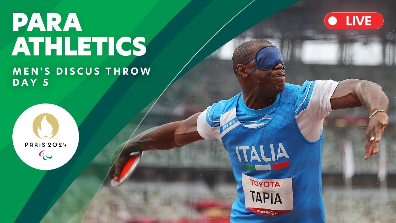 Para Athletics - Men's Discus Throw Final | Day 5 | Paris 2024 ...