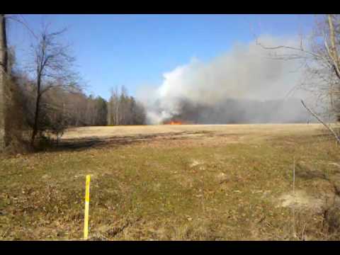 Beginning of the new kent fire.... - YouTube